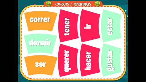 IKEA Wheel VERBS GAME - Juego de verbos (Eng/Esp) by DocentesDecentes