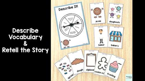 Book Companion for Hello Arnie the Donut for Speech & Language Therapy