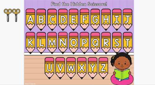 Digital Literacy Game- Back to School Letters and Sight Words Google