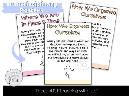 IB PYP Essential Elements Starter Pack by Thoughtful Teaching with Levi