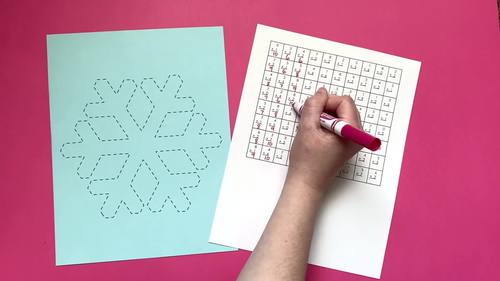 Winter Math Craft by Teaching with Kaylee B | TPT