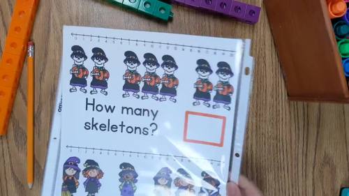 Halloween Counting and Cardinality Kindergarten Math K.CC.B.5 | TPT