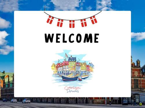 NO PREP All About Denmark PowerPoint Presentation, 3rd-6th Grade, Geography