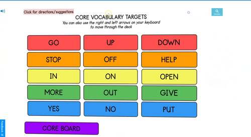 Core Vocabulary Boom Cards™ for Speech Therapy: Winter Theme by The ...