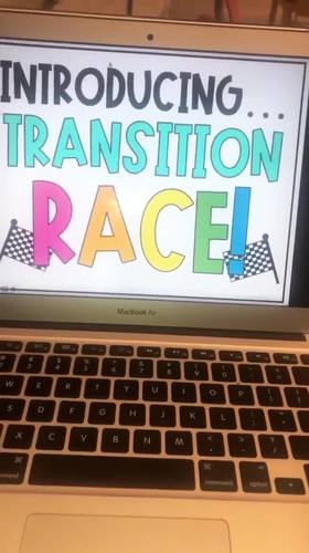 Transition Race: Classroom Management System [EDITABLE] | TPT