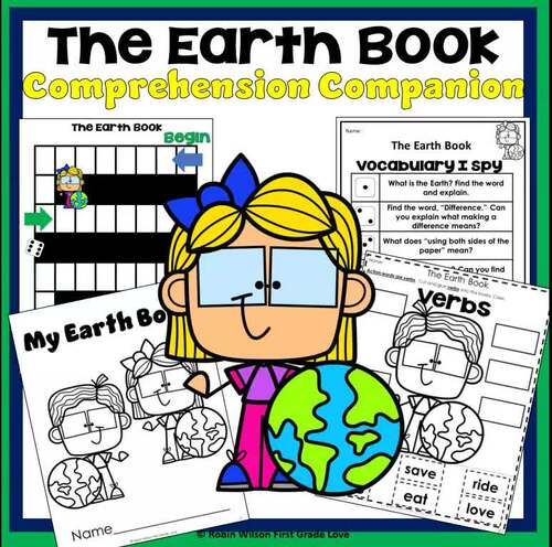 The Earth Book Comprehension Book Companion by Robin Wilson First Grade ...