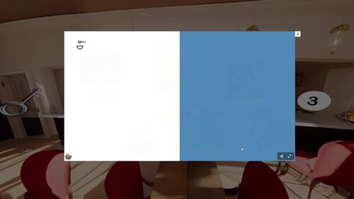 Restaurant digital Escape Room English ESL/EFL kids, 360° view, no prep