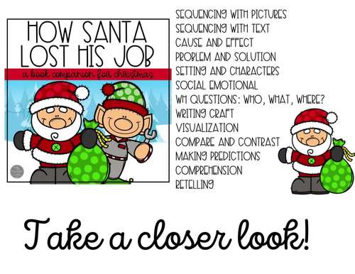 How Santa Lost His Job | Book Companion by moonlight crafter by Bridget