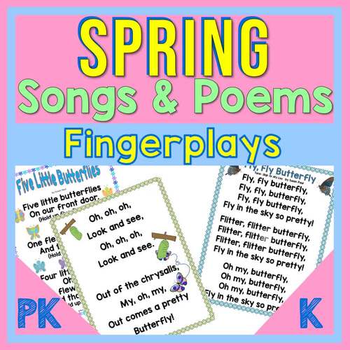 Spring Fingerplays & Poems | Spring Circle Time Songs | Shared Reading