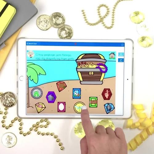 Speech & Language Treasure Chest Craftivity & Boom Cards | TpT