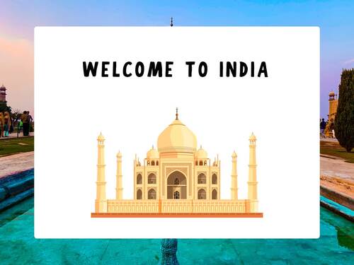 NO PREP All About INDIA PowerPoint Presentation, 3rd-6th Grade, Geography