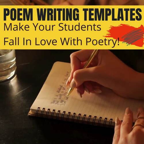 March Is Reading Month Poetry Writing Activities Middle School Poem ...