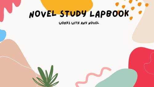 Novel Study Lapbook for Any Chapter Book | Reading Response Activities