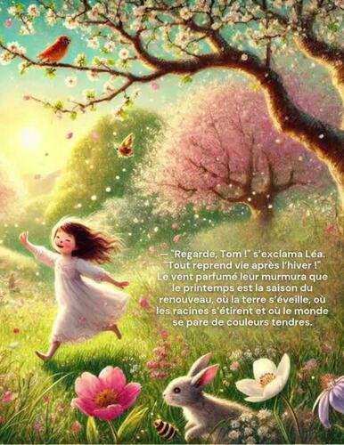 Printemps – Spring | Cahier éducatif | Lecture, Coloriage, Vidéo ...