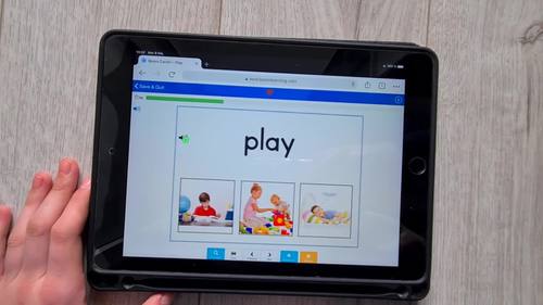 Action Verbs Speech Therapy BOOM CARDS™ | Special Education Digital ...