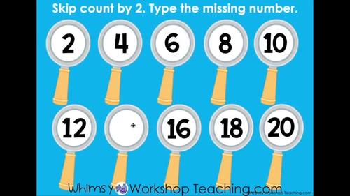 Google Slides Math Skip Count By Two Digital Activities Distance Learning