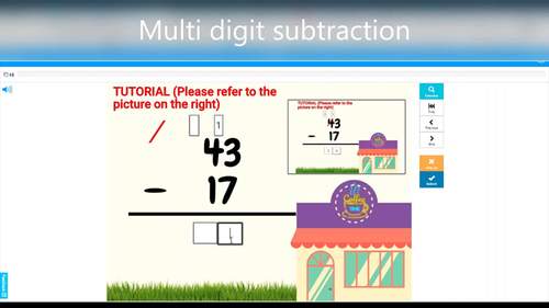 2 & 3 Digit Subtraction with Regrouping BOOM CARDS™ | Distance Learning ...