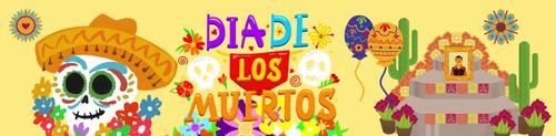 DIA DE LOS MUERTOS Virtual BANNERS | VIRTUAL BANNERS | GOOGLE CLASSROOM