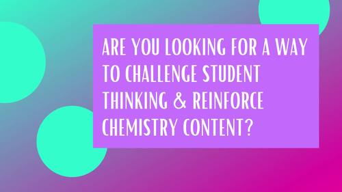 Chemistry Puzzles: Logic, Jokes & More by Next Level Science | TpT