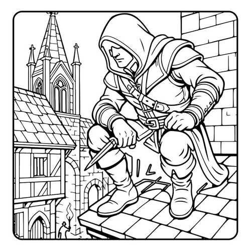 Masters of War Coloring Pages | 45 Warrior, Viking & Fighter Battle Designs