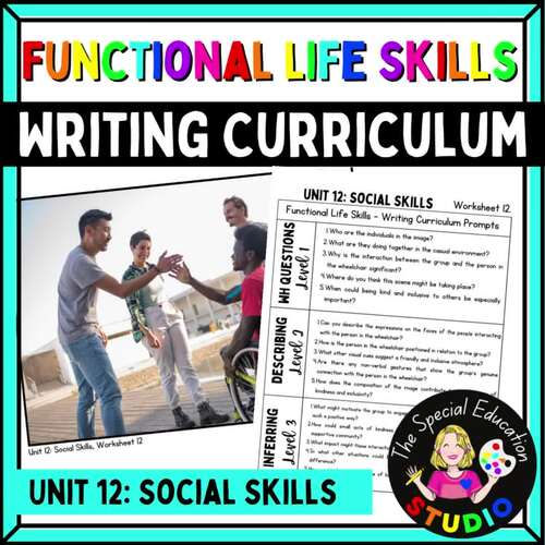 Functional Life Skills Writing Curriculum Centres weekly writing ...