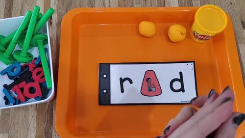 Halloween Missing Sound CVC SMASH Cards - Morning Work Tubs, Centers