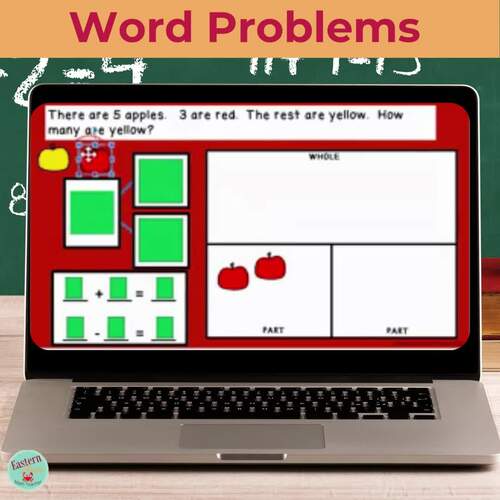 Grade 1 Addition and Subtraction Word Problems by Eastern Shore Math ...