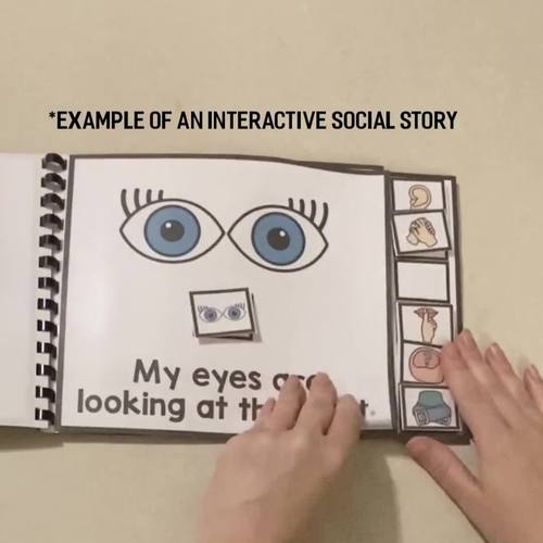 Listening to Others Interactive Social Story- Visuals & More- Positive ...