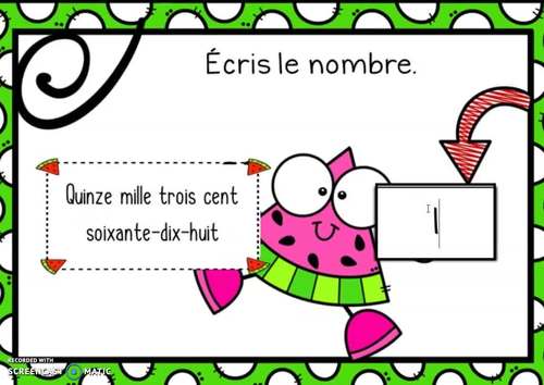 Bundle 4e année septembre mathématique BOOM CARDS Distance Learning