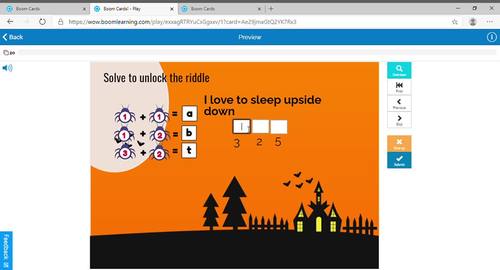 Fun Halloween Math Riddles Addition (Math Addition Facts 0-30) | TPT
