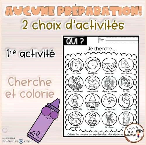 Mots-questions 2e édition by Caroline Joannette | TPT