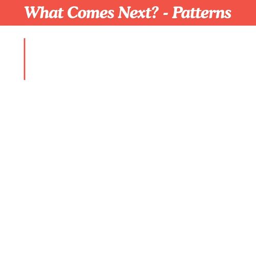 Kids Pattern Worksheets: What Comes Next Sequencing & Logic Puzzles