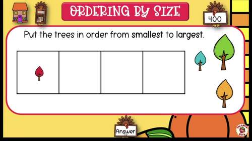 Thanksgiving Kindergarten Math Game Show - PPT Game + Printable ...