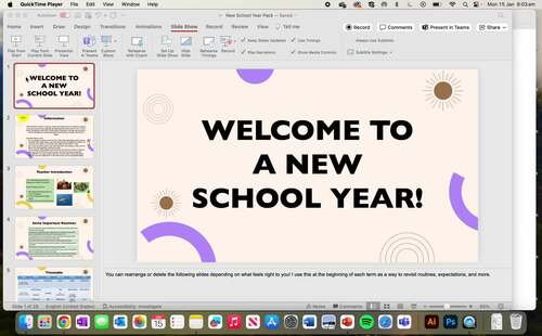 Welcome To A New School Year Pack by A Rookie Teacher | TPT
