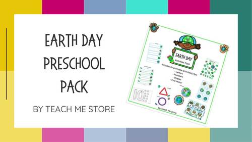Earth Day Activities Pack by Teach me Store | TPT