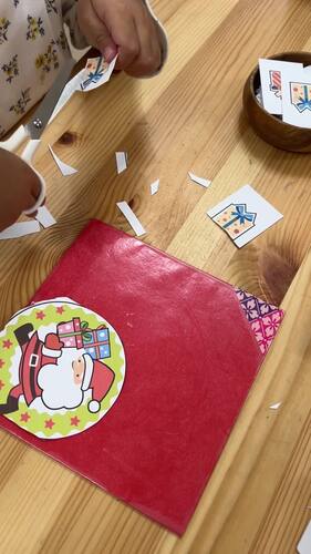 Santa’s Gift Tower: A Fun Christmas Cutting and Crafting Activity