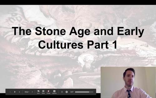 The Stone Age and Early Cultures Part 1 (Middle School Social Studies)