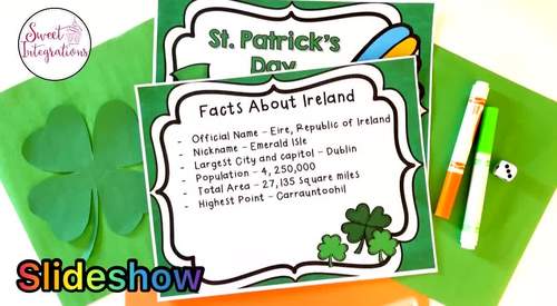 St. Patricks Day Activities - Symbols and Facts About Ireland - Social ...
