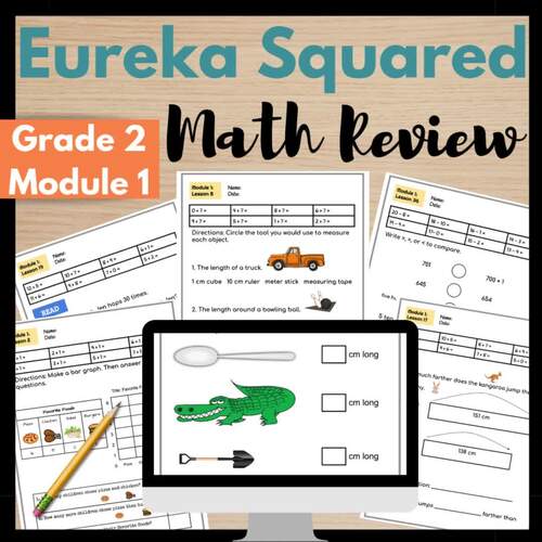 {Eureka} SQUARED Math Grade 2 Module 1 Review Packet Back to School