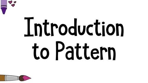 Pattern Painting. Middle School art lesson plan, rubric and video ...