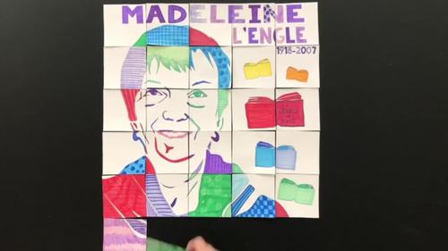 Madeleine L'Engle Collaboration Poster | Author of A Wrinkle in Time