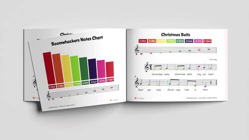 Christmas Bells - Folk Song | Boomwhackers Sheet Music | Elementary Music