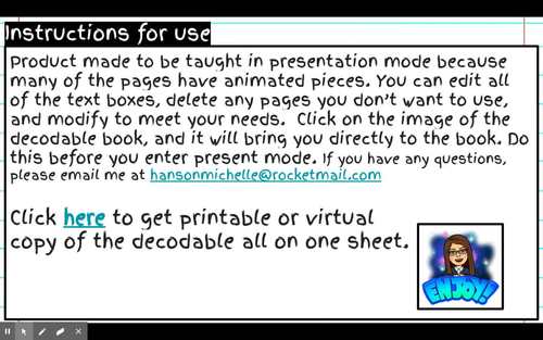 EL Education Bitmoji Module 3 Decodable Books Google Slides Distance ...