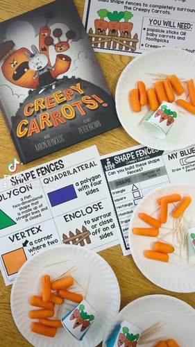 {Creepy Carrots} Storybook STEM - Halloween STEM Activities | TPT