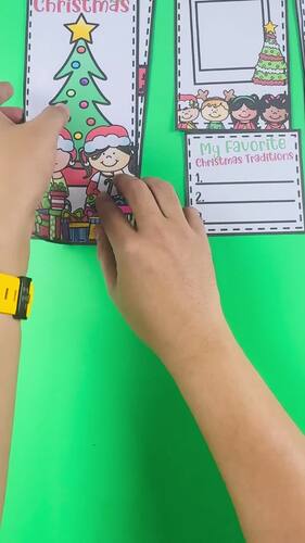 CHRISTMAS SALE 50% OFF 48 HOURS | CHRISTMAS LAPBOOK WRITING ACTIVITIES