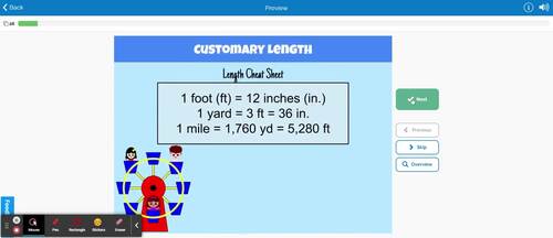 5.MD.1 - 5th Grade Convert Units of Measure: Customary Units of Length ...