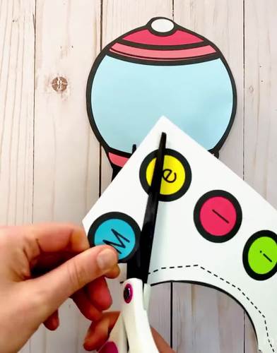 Editable Gumball Name Crafts by Preschool Packets | TPT