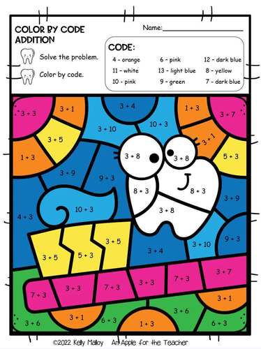 Dental Health Month Activities Coloring Pages Healthy Teeth Lost Tooth Club