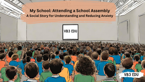 A Social Story about Attending a School Assembly Video and PDF by VB3 EDU