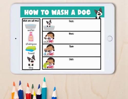 How To Writing Digital Google Slides Seesaw & Printable | TpT